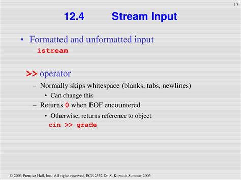 Ppt Chapter 12 C Stream Input Output Powerpoint Presentation