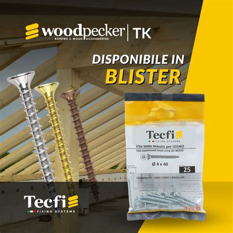 Tecfi Fixingsystems Sistemidifissaggio Woodpecker Tecfi Fixingsystems Woodpecker Tecfi Spa