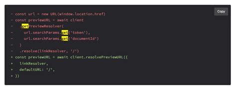 Update Migration Guide · Issue 213 · Prismicioprismic Client · Github