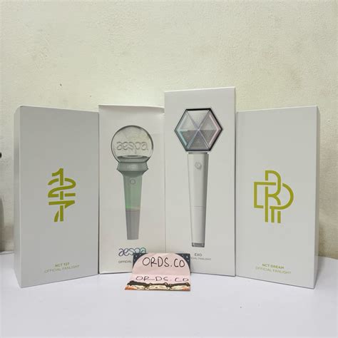 Jual READY LIGHTSTICK LS SM NCT EXO Versi 3 AESPA PC PHOTOCARD
