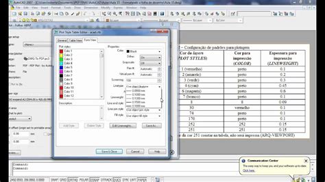 Autocad Aula 16 Plotando E Imprimindo Desenhos A Partir De Arquivos