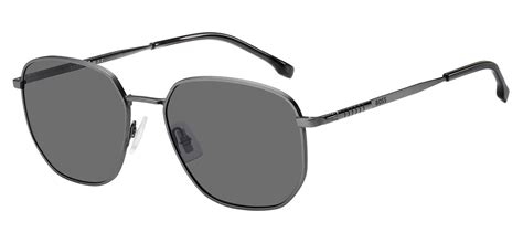 Hugo Boss 1413s Prescription Sunglasses Matte Dark Ruthenium Grey