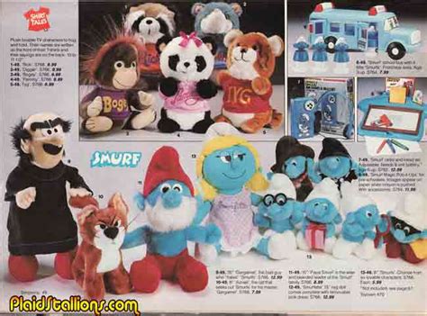 1983 Simpsons Catalog Smurfs Barbie Sindee I Plaidstallions