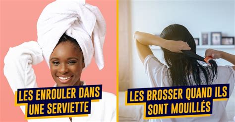 Top des erreurs à ne pas faire avec nos cheveux inconscients capillaires que nous sommes