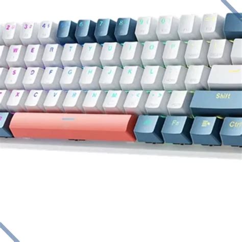 Teclado Mec Nico Machenike K B Fio Red Switch Rgb Frete Gr Tis