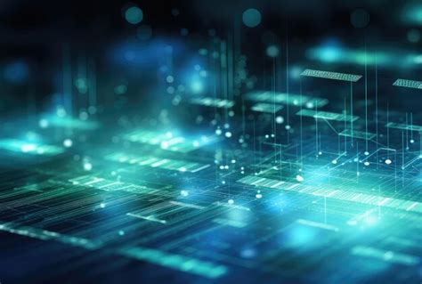 Abstract Hightech Circuit Board Network Concept Premium Ai Generated Image