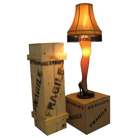 45 Full Size Christmas Leg Lamp Red Rider Leg Lamps