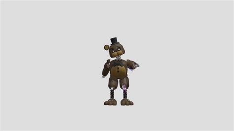 Ignited Freddy Fazbear Download Free 3d Model By Dwall8611 [3720cf4