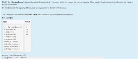 A Circularqueue Is An Abstract Data Type For
