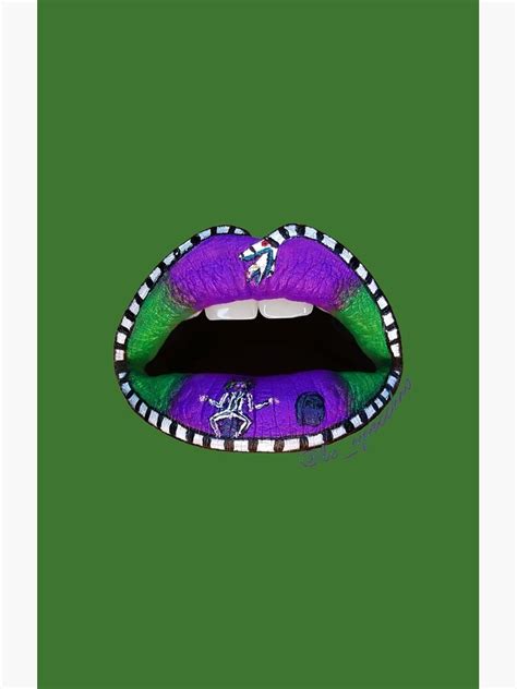 Beetlejuice Lip Art V2 Samsung Galaxy Phone Case For Sale By