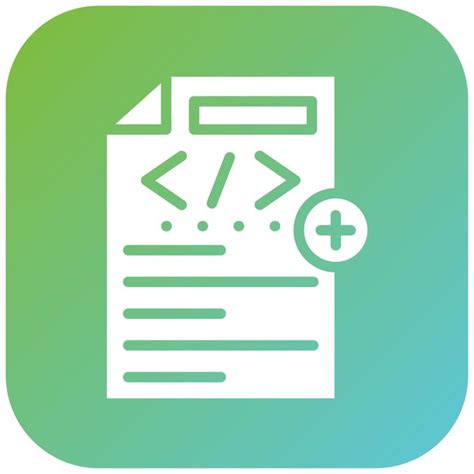 Premium Vector Vector Design Scripting Aid Icon Style