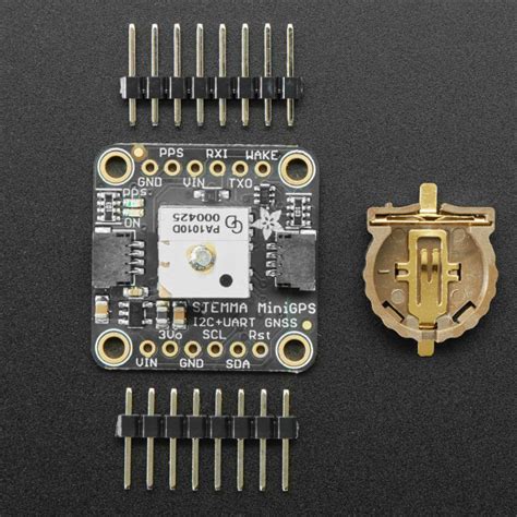 Adafruit Mini Gps Pa1010d Uart Et I2c Qt Stemma