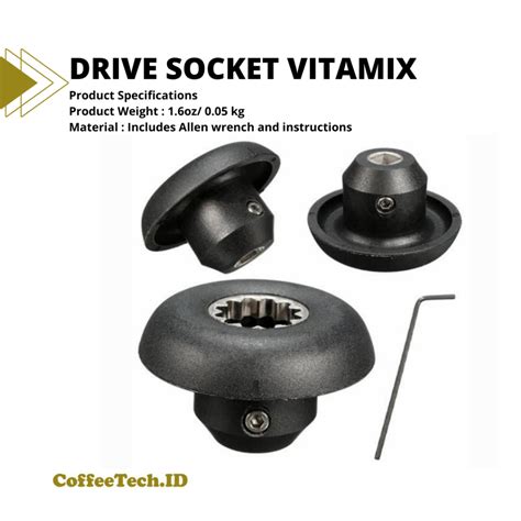 Jual Drive Socket Blender Vitamix Suku Cadang Soket Drive Blender