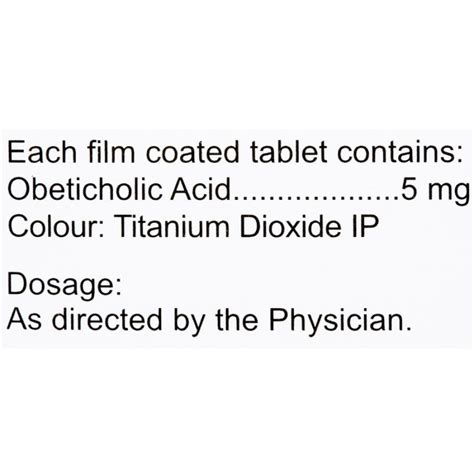 Buy Obetohep 5 Mg Tablet 10 Tab In Wholesale Price Online B2b