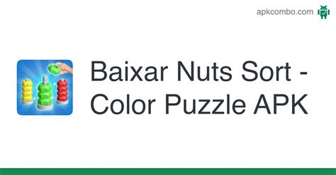Nuts Sort Color Puzzle Apk Android Game Baixar Grátis