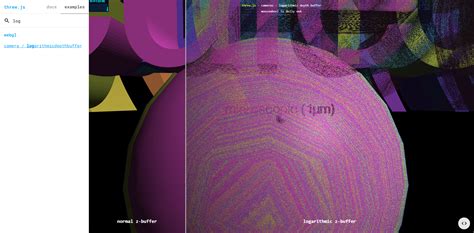 Logarithmic Depth Artifacts Issue 17623 Mrdoob Three Js GitHub