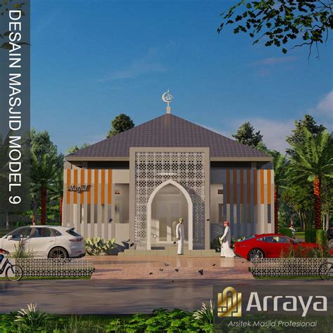 Desain Masjid Model MA9 Menyentuh Hati Beginilah Desain Masjid Yang