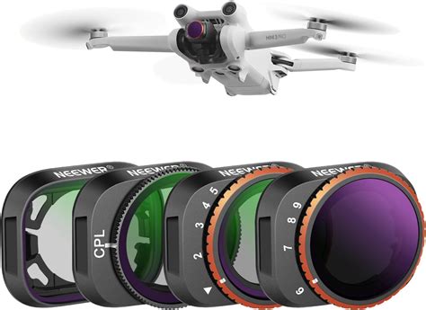 NEEWER Kit De Filtro ND Variable Limitado Compatible Con Dji Mini 3 Pro