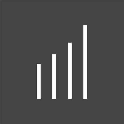 Cell Signal Line Inverted Icon 11904867 Vector Art At Vecteezy