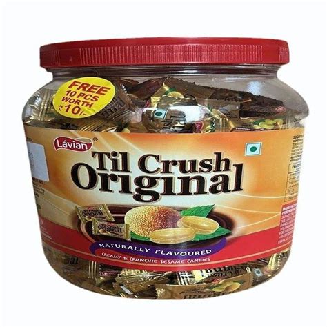 Lavian Til Crush Original Flavour Candy At ₹ 200jar In Kosigi Id
