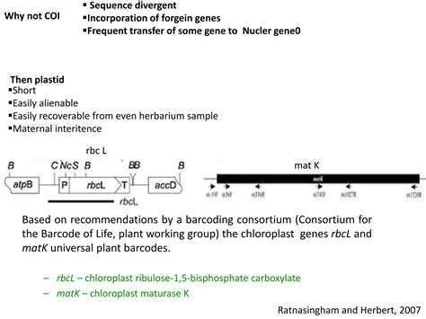 Dna Barcoding Pptx