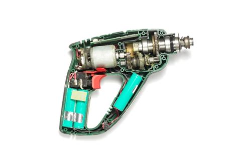 Premium Photo Battery Powered Screw Gun Drill Screw Gun Repair Drill