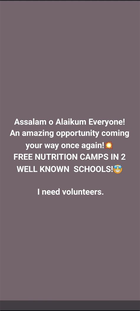 dr adeena saleem on linkedin an amazing opportunity for nutrition