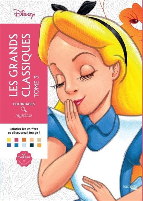 Coloriages Mysteres LES GRANDS CLASSIQUES DISNEY Tome 3 Kleuren Op