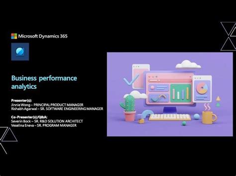 Business Performance Analytics Bpa With Dynamics 365 Finance Techtalk Phillip Seaton