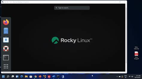How To Connect Rocky Linux 8 Via Windows RDP Protocol