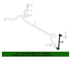 MN101368 - Stabilizer Link 2007-2024 Mitsubishi | Mitsubishi Direct Parts