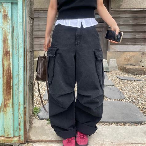 오운마인드 데끼 카고 팬츠 2color 위시버킷