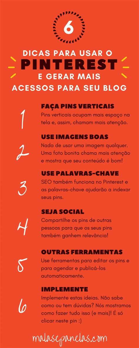 Aprenda A Usar O Pinterest Para Fazer Seu Blog Crescer Malas E Panelas