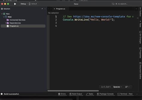 What Do I Need To Do To Make My C Code Run In Visual Studio For Mac Stack Overflow