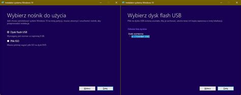Poradnik Jak zainstalować Microsoft Windows 10 z pendrive i DVD