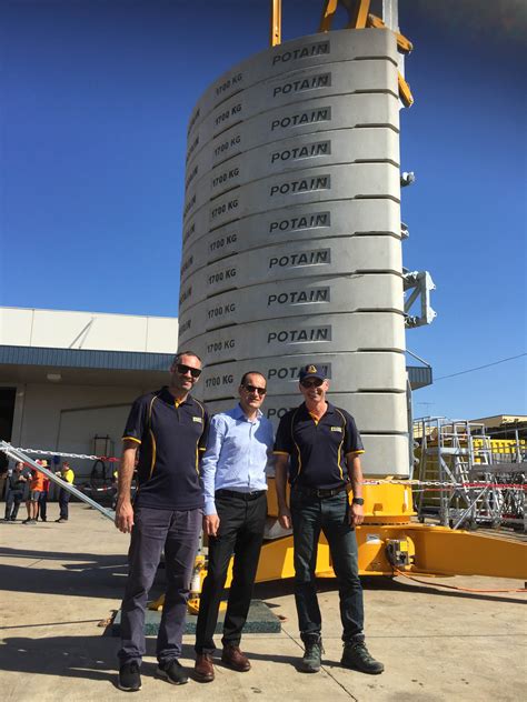 First Potain Hup Self Erecting Cranes In Australia Go To Active Crane Hire CraneMarket Blog