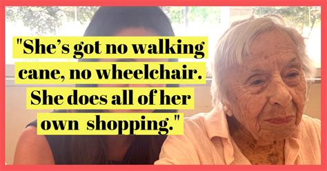 107 Year Old Womans Advice For A Long Life Is To Never Get Married