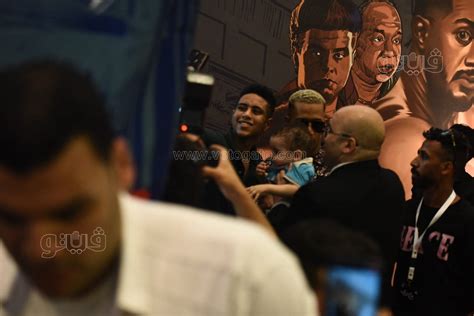 تدافع الجمهور على محمد رمضان في العرض الخاص لـ ع الزيرو فيديو وصور