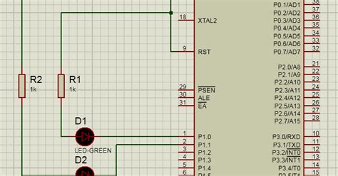 Blinking Leds Using Micro Controller