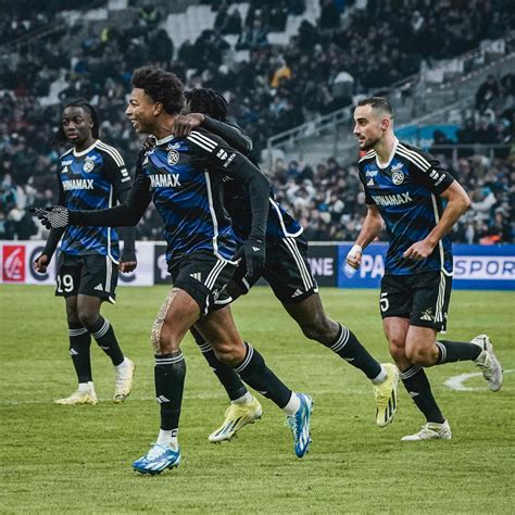 Olympique De Marseille Racing 1 1 Racing Club De Strasbourg Alsace
