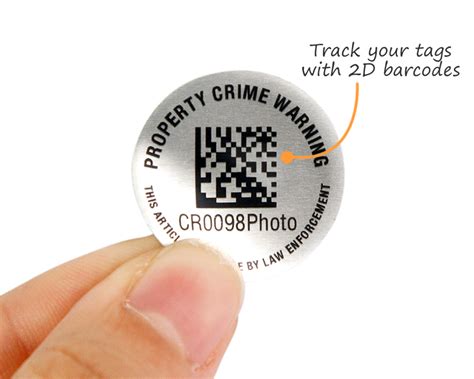 Circular Barcode Labels Barcoded Labels