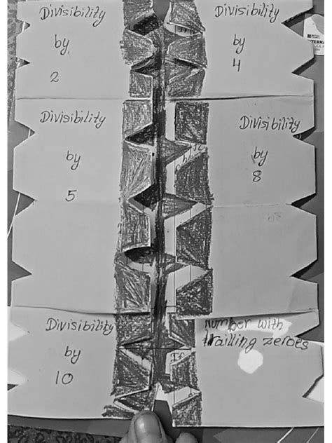 math foldable divisibility rule pdf pdf