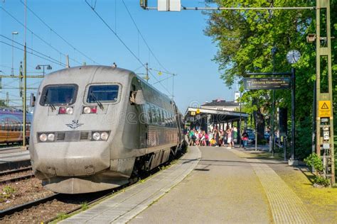 High Speed Train Between Stockholm And Copenhagen Editorial Stock Photo Image Of Ostergotland