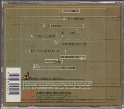 [pre Owned] Terry Lin Zhi Xuan 林志炫 擦聲而過 Neonmusic