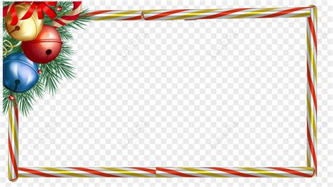크리스마스 사탕 테두리 가로 색상 귀여운 종제전장식 Png 일러스트 무료 다운로드 Lovepik