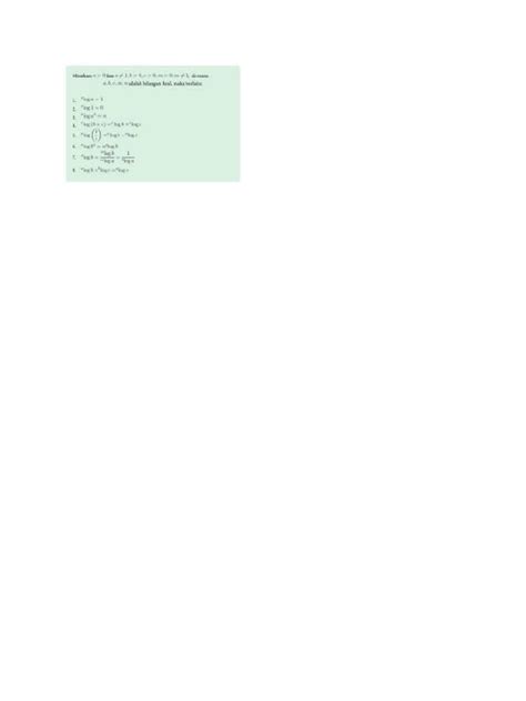 Rumus Log 1 Pdf