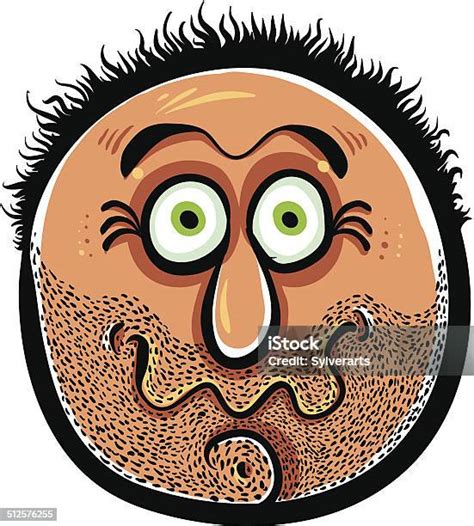 말풍선이 있는 재미있는 얼굴 그루터기 벡터 일러스트레이션 그리기에 대한 스톡 벡터 아트 및 기타 이미지 그리기 기이함 놀라움 Istock