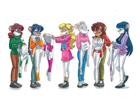 Pin By Ray ᖭི༏ᖫྀ On Thea Sisters Thea Stilton Geronimo Stilton