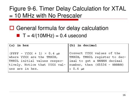 Ppt Embedded System Spring 2011 Pic18 Timer Programming In Assembly
