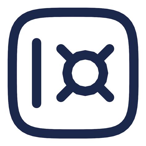 Safe Square Vector SVG Icon SVG Repo